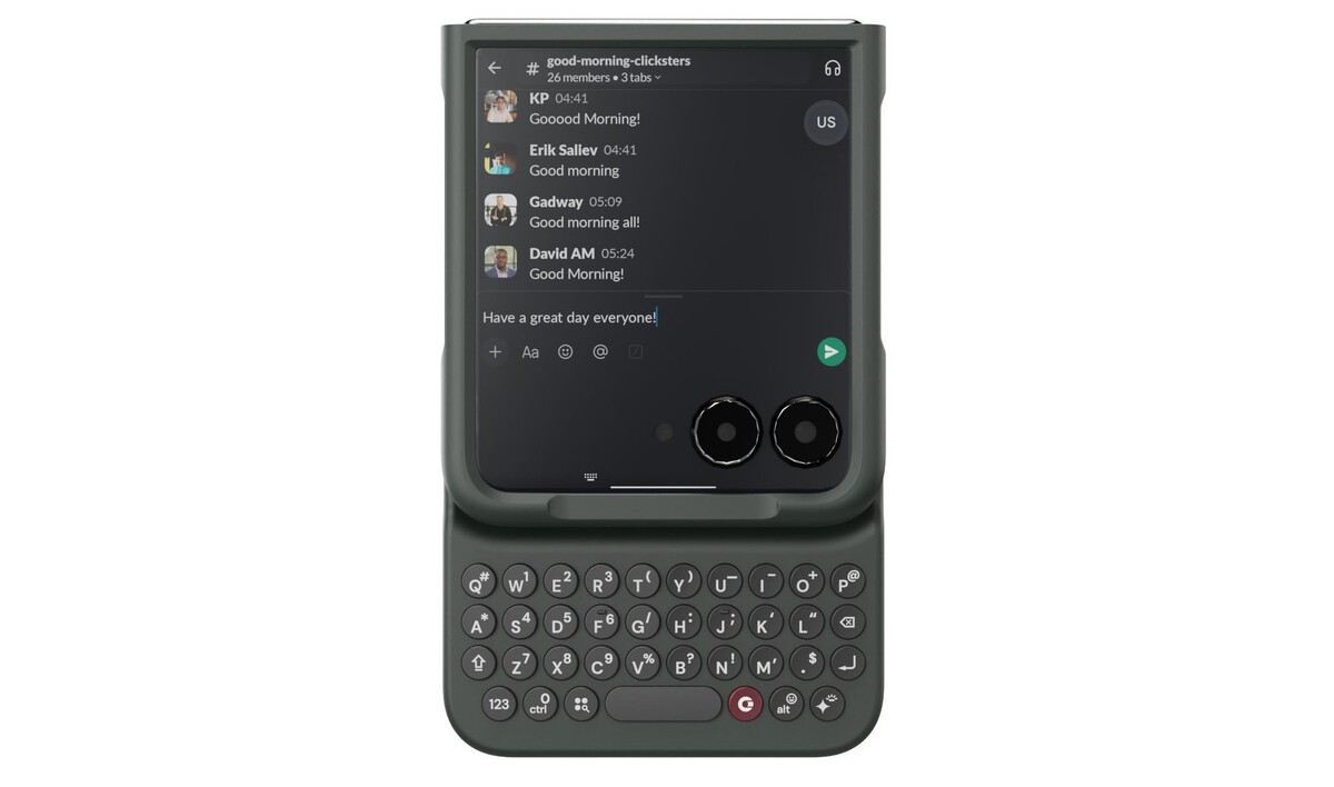 Clicks Keyboard transforms the new Motorola Razr Ultra | Clicks